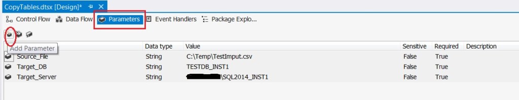 SSISDB and Catalog – Part 4 – Parameters | Notes on SQL