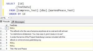 Compress and Decompress – Basic Examples | Notes on SQL