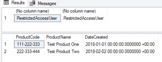 Using EXECUTE AS to control data access | Notes on SQL