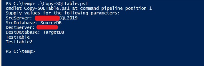 PowerShell to Copy the Contents of Selected Tables to Another Database ...